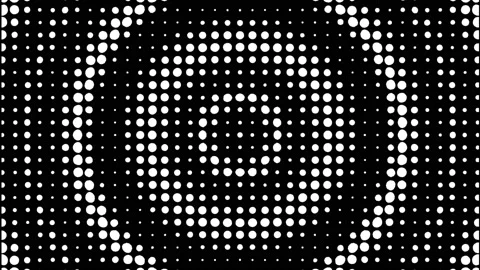 Circular point wave animation motion gra... | Stock Video | Pond5