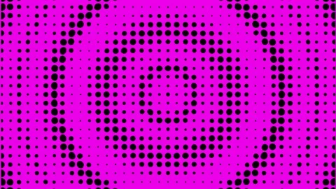 Circular point wave animation motion gra... | Stock Video | Pond5