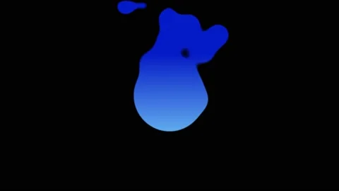 Circular water drops dripping animation ... | Stock Video | Pond5