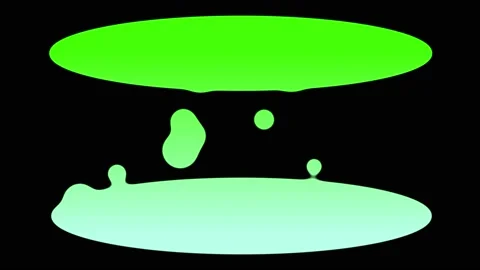 Circular water drops dripping animation ... | Stock Video | Pond5