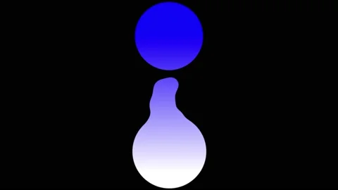 Circular water drops dripping animation ... | Stock Video | Pond5