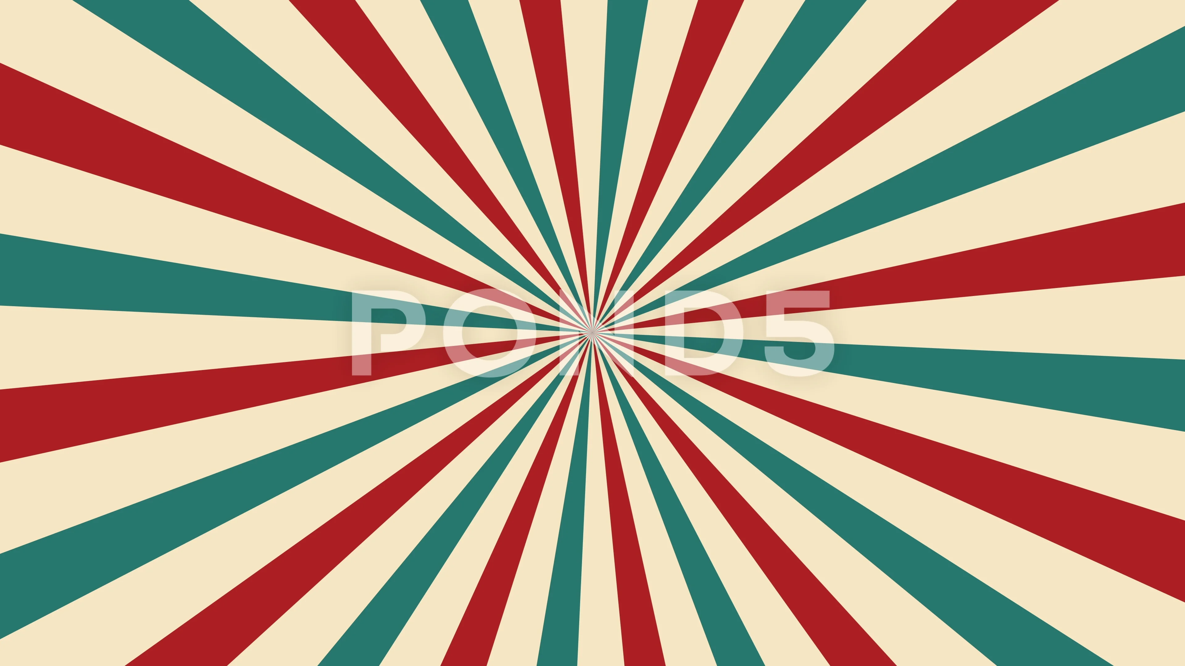 Vintage Circus Stripes Background