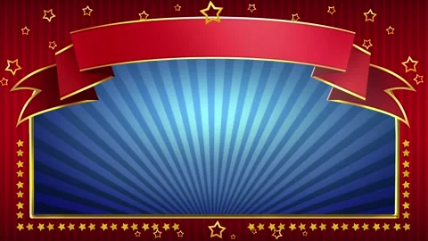 Circus motion background loop animation | Stock Video | Pond5