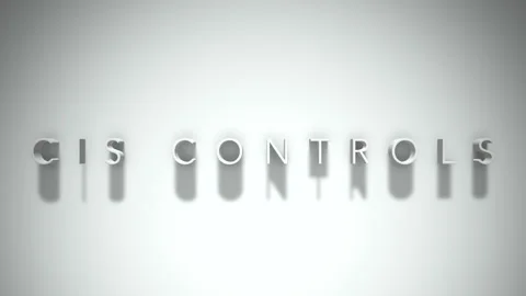 cis controls 3D title animation white te... | Stock Video | Pond5