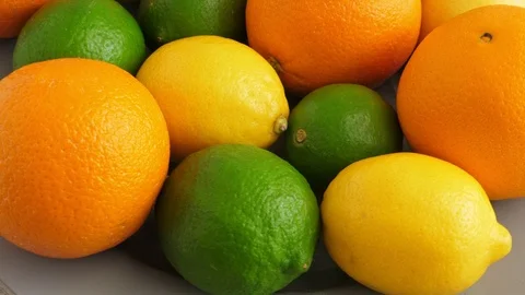 Citrus fruit background, a lot of lemon,... | Stock Video | Pond5