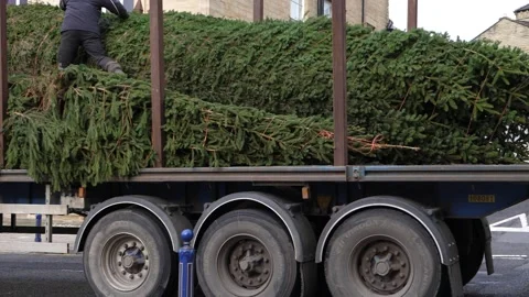 Man Christmas Truck Stock Videos – Royalty-Free HD & 4K Videos