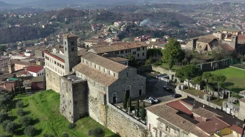 the City of Ferentino, Frosinone, Lazio,... | Stock Video | Pond5