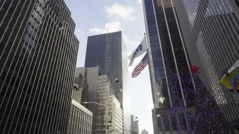 Cityscape view of Fox News Corporation H... | Stock Video | Pond5