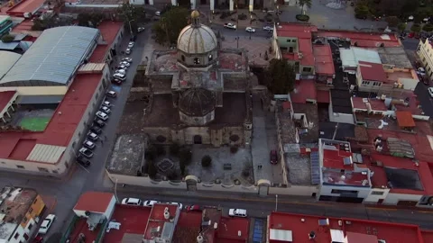 Ciudad Guzman City With Parroquia del Sa... | Stock Video | Pond5