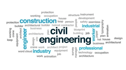 Civil Engineering Word Cloud Project
