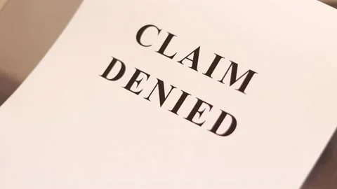 Denied Claim Stock Footage ~ Royalty Free Stock Videos | Pond5