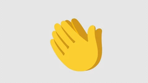 Clapping Hands Emoji Stock Video Footage | Royalty Free Clapping Hands ...