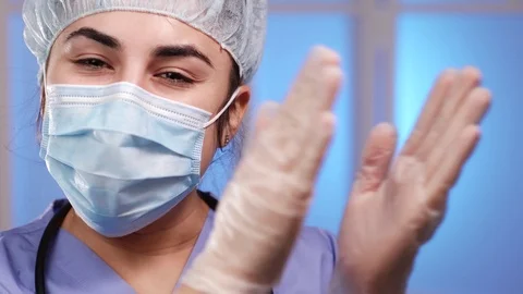 Nurses Clapping Stock Footage ~ Royalty Free Stock Videos | Pond5