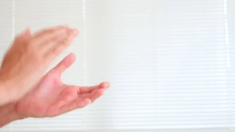 Clapping hands on white background. 4k, ... | Stock Video | Pond5