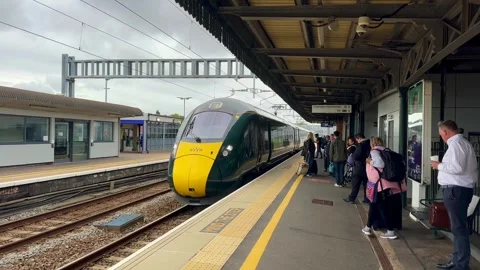 Class 800 high speed train operated by G... | Stock Video | Pond5