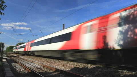 Class 82 DVT, LNER train, East Coast Mai... | Stock Video | Pond5