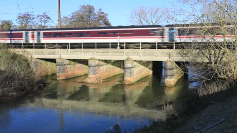 Class 82 DVT, White Livery LNER train, E... | Stock Video | Pond5