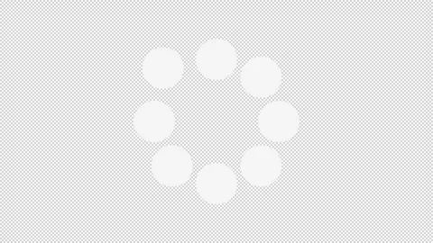 Classic Loading Buffering Icon Animation | Stock Video | Pond5