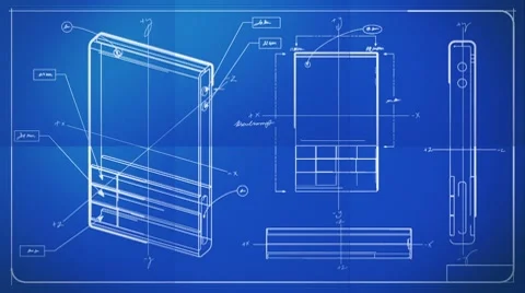Blueprint Drawing Stock Video Footage | Royalty Free Blueprint Drawing ...