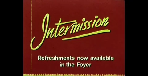 Movie Theater Intermission Stock Footage ~ Royalty Free Stock Videos ...