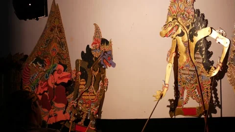 Classical Shadow Puppet, javanese Shadow... | Stock Video | Pond5