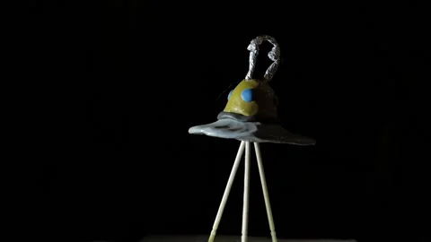 Ufo Figure D Stock Videos – Royalty-Free HD & 4K Videos | Pond5