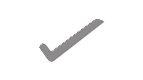 Clean Check Mark Icon Animation, Animate... | Stock Video | Pond5