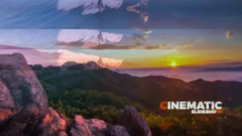 Clean Cinematic Slideshow ~ After Effects #235550103