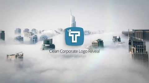 Clean Corporate Logo Reveals ~ After Effects #95998446