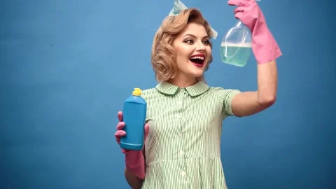 Vintage Cleaning Stock Videos – Royalty-Free HD & 4K Videos | Pond5