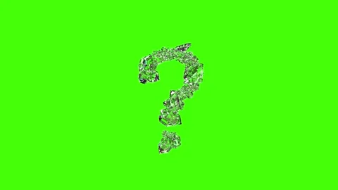 clear diamonds crystal font - question m... | Stock Video | Pond5