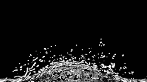 Clear water is filling the screen 60 fps... | Stock Video | Pond5