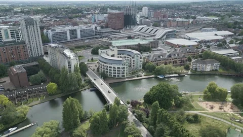 Clearwater Court, Thames Water Headquart... | Stock Video | Pond5