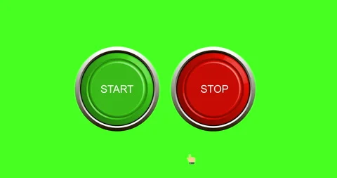 Click on the start and stop button, 4K a... | Stock Video | Pond5