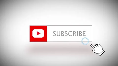 Click the subscribe button with the fing... | Stock Video | Pond5
