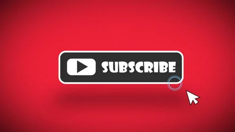 Click the subscribe button with the mous... | Stock Video | Pond5