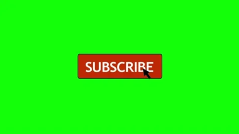 Click on the subscribe youtube button on... | Stock Video | Pond5