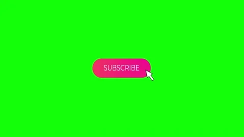 Click on the subscribe youtube button on... | Stock Video | Pond5