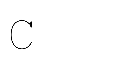 Cliff Animated Handwriting Text in Serif... | Stock Video | Pond5