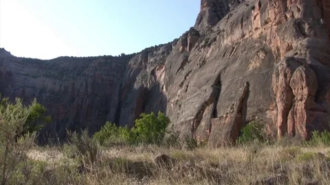 Cliffs Dinosaur national Monument | Stock Video | Pond5