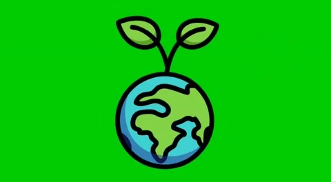 Climate Change Save Plant Trees Animati... | Stock Video | Pond5