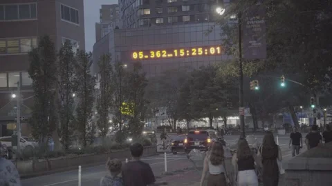 Nyc Countdown Clock Stock Videos – Royalty-Free HD & 4K Videos | Pond5