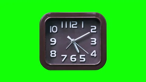 Clock Face of Analog Watch Show Time on ... | Stock Video | Pond5