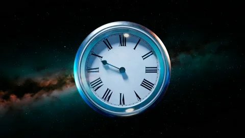 The clock face of the old shiny watch on... | Stock Video | Pond5