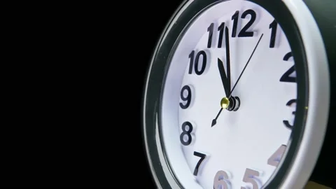 Clock Hands Moving Stock Video Footage | Royalty Free Clock Hands ...