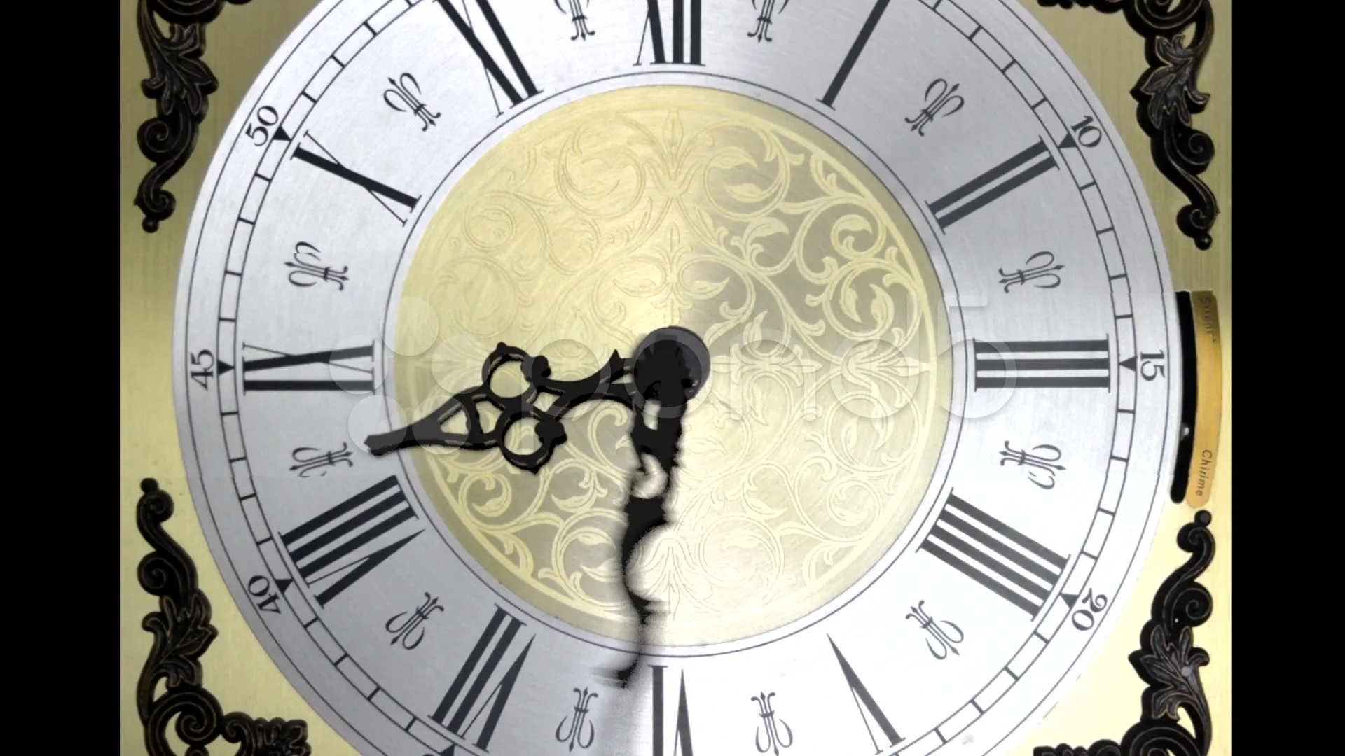Antique Clock Face Wallpaper