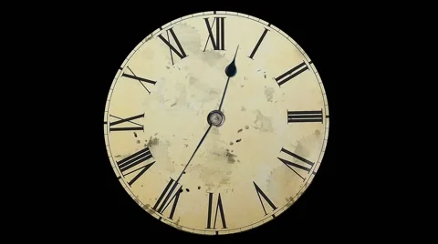 clock hands moving fast | Stock Video | Pond5