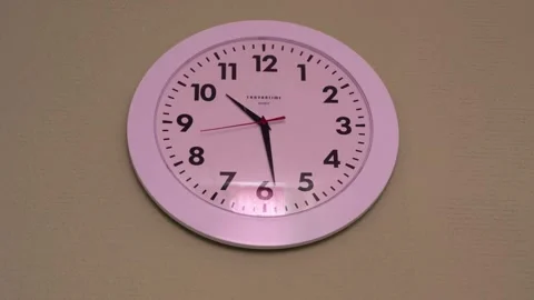 Clock Spinning Fast Stock Footage ~ Royalty Free Stock Videos | Pond5