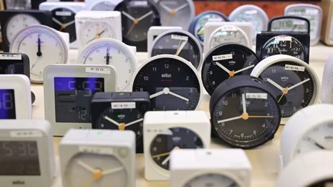 Old Alarm Clocks Stock Videos – Royalty-Free HD & 4K Videos