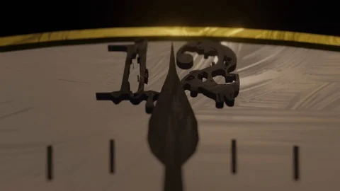 Clock Strikes Midnight Stock Videos – Royalty-Free HD & 4K Videos